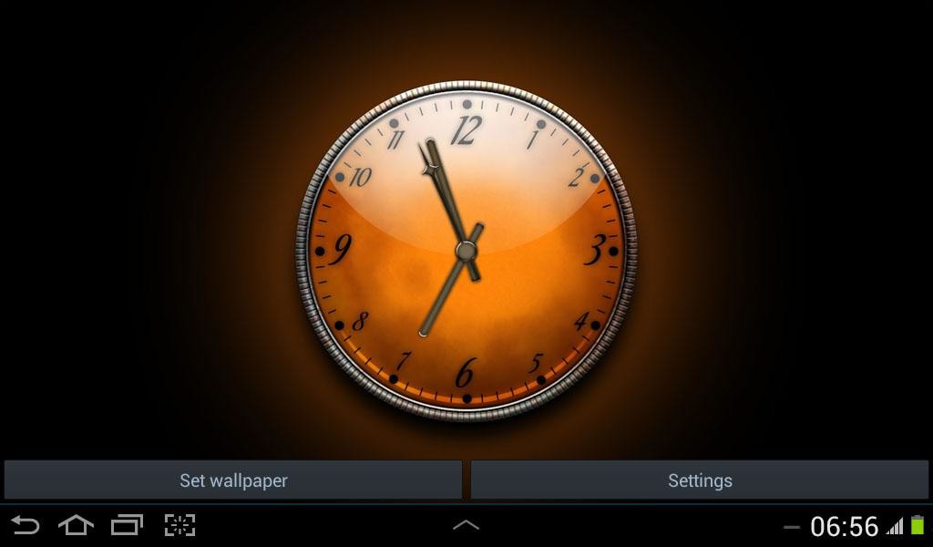 Clock With Seconds Free Android Live Wallpaper Download Appraw